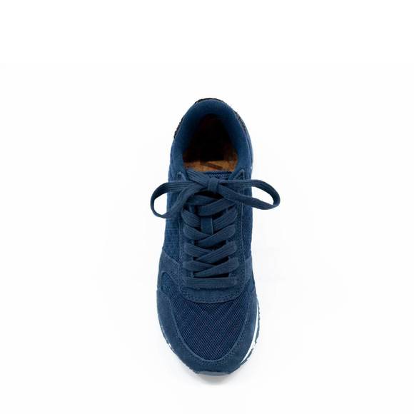 WODEN | Shoes | New Woden Womens Ydun Suede Mesh Sneakers In Navy ...